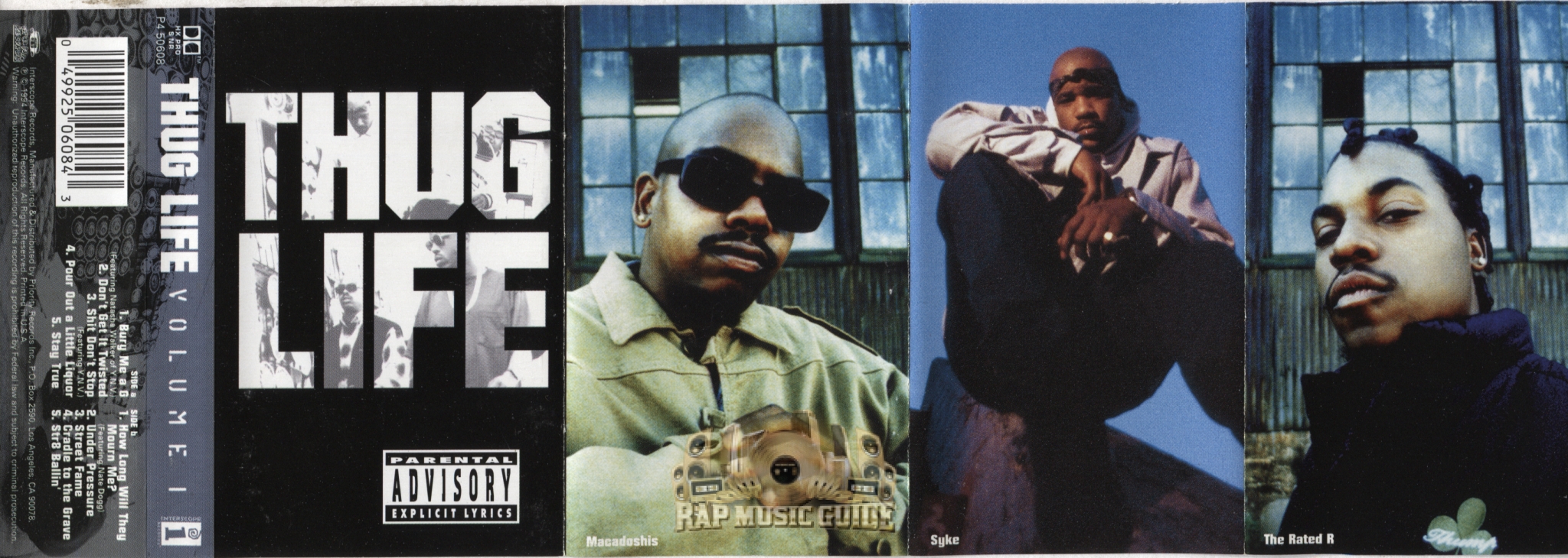 Thug Life - Volume 1: Cassette Tape | Rap Music Guide Thug Life - Volume 1: Cassette Tape | Rap Music Guide
